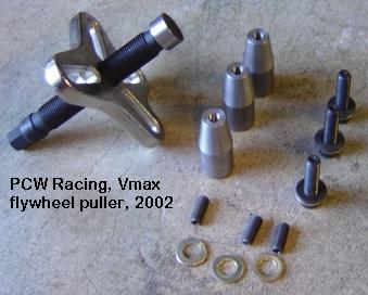 Note: I bought/used the PCW Racing flywheel puller,