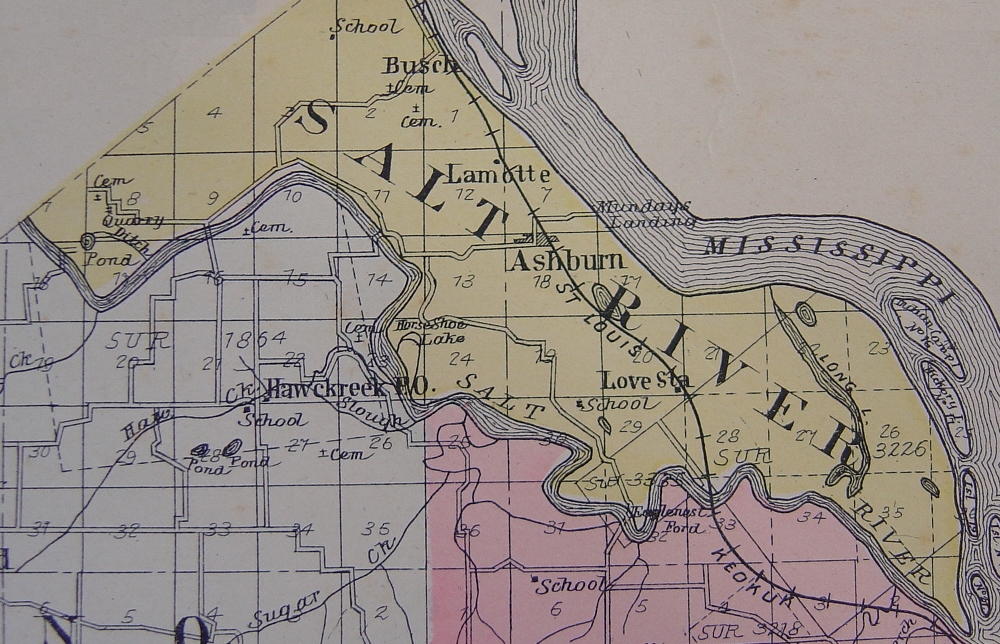 1899 Overview of Salt River Twp, Pike Co, Missouri